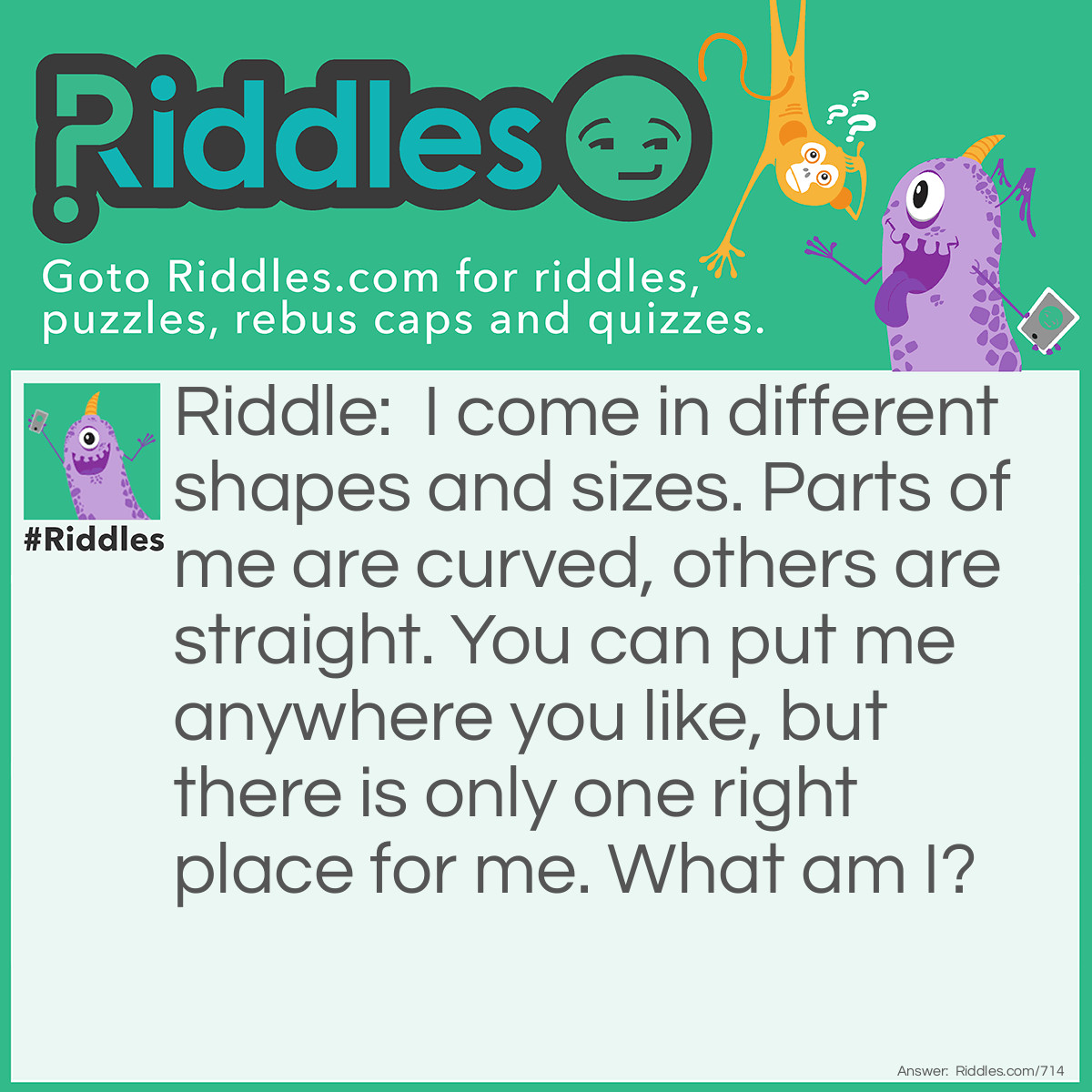 Different Shapes And Sizes Riddle Riddle And Answer Riddles